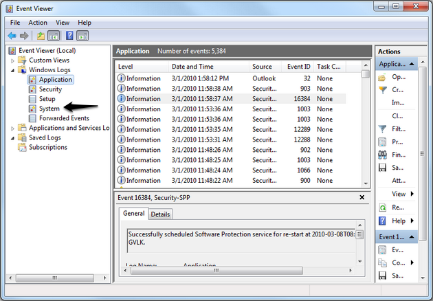 Windows Event Logs - kb.cmwlab.com